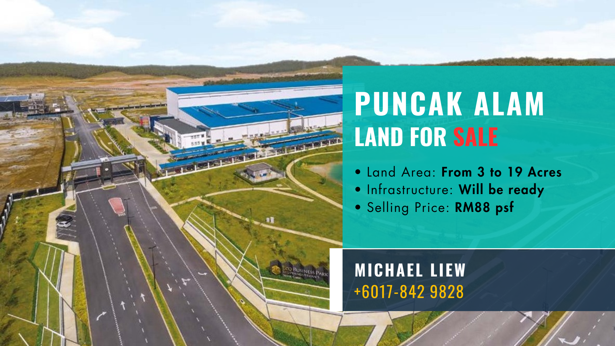 Land For Sale in Puncak Alam - Shah Alam - Malaysia Industrial Real ...